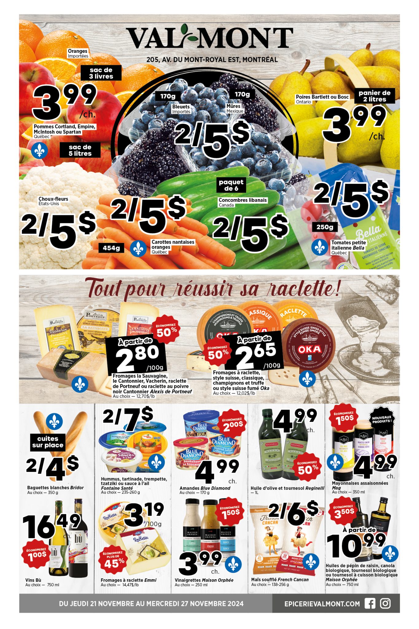 Circulaires - Val-Mont