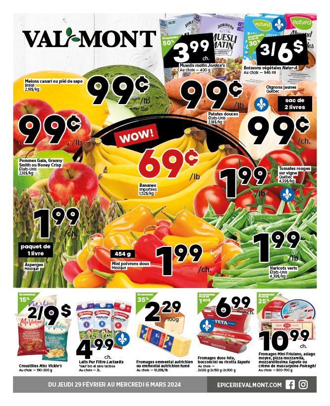 Circulaires - Val-Mont